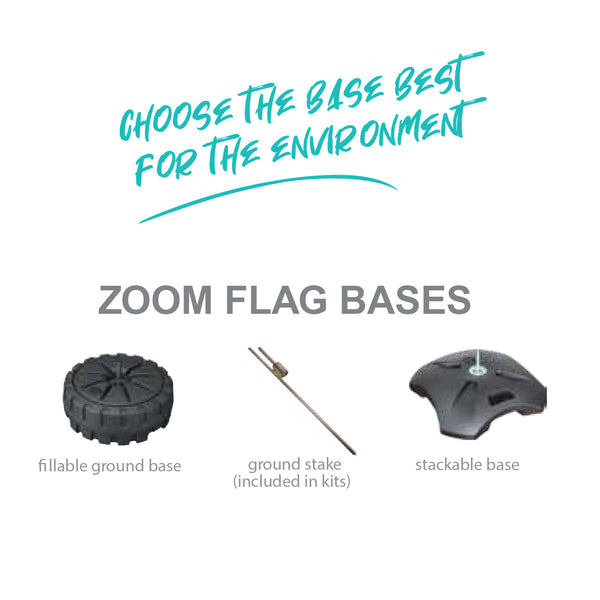 Flex Flag Bases - D3 Portable Displays