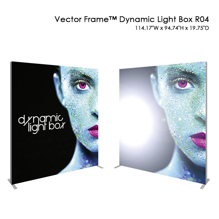 Vector Frame™ Dynamic Light Box - D3 Portable Displays