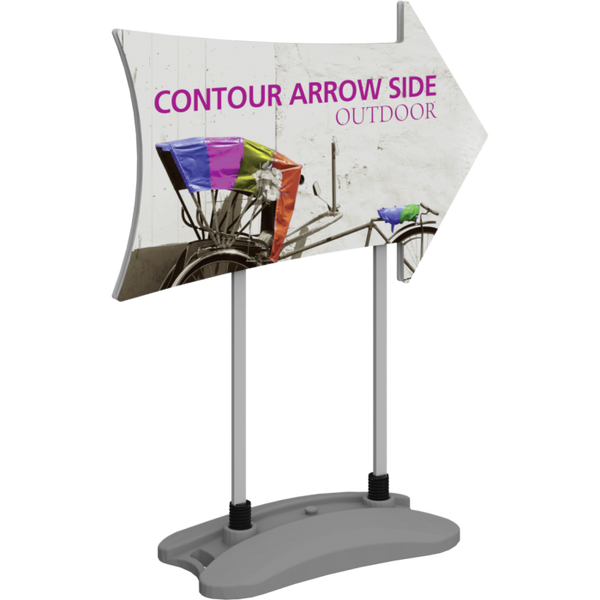 Contour Outdoor Sign Arrow Side - D3 Portable Displays