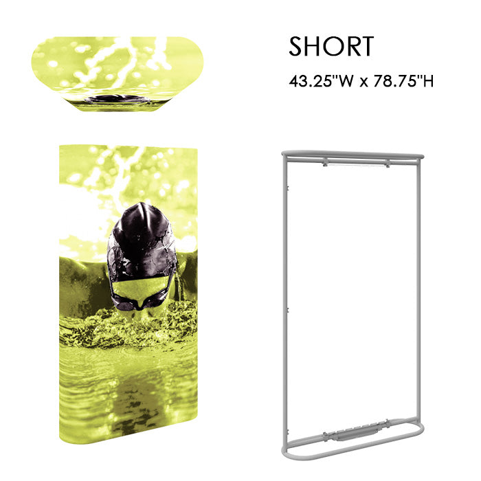 Backlit Banner Stands - D3 Portable Displays