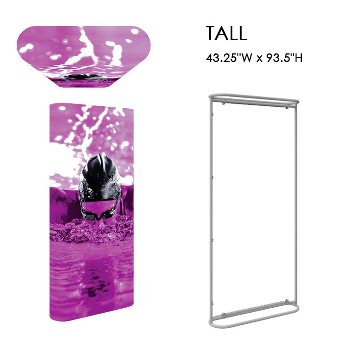 Backlit Banner Stands - D3 Portable Displays